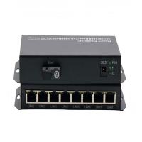 China High Speed Gigabit Fiber Media Converter 1 Fiber SC To 8 RJ45 Ethernet Ports for sale