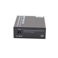 China 1000Mbps Fiber Media Converter Gigabit 1 SFP Fiber To 2 RJ45 Ethernet Ports for sale