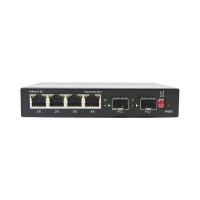 China Industrial 10G Dual SFP Fiber Media Converter With 4×2.5G RJ45 Ports for sale