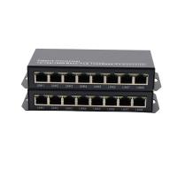 China 10/100/1000Mbps Gigabit Fiber Switch 2 SC Fiber Ports 8 RJ45 Ethernet Ports for sale