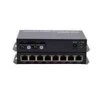 China 10/100/1000Mbps Gigabit Fiber Switch 2 SC Fiber Ports 8 RJ45 Ethernet Ports for sale