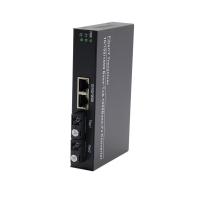China Ethernet Gigabit Fiber Switch 2 SC Fiber Port 2 RJ45 10/100/1000Mbps for sale