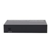 China High Density Ethernet Fiber Switch Gigabit 2 SC Fiber 4 RJ45 Ports 10/100/1000Mbps for sale