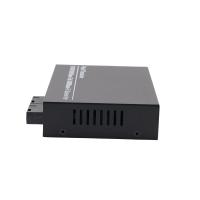 China High Density Ethernet Fiber Switch Gigabit 2 SC Fiber 4 RJ45 Ports 10/100/1000Mbps for sale