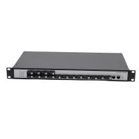 China Rack Mount Ethernet Gigabit Fiber Switch High Speed 16 Port SC Fiber 2 RJ45 for sale