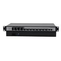 China Rack Mount Ethernet Gigabit Fiber Switch High Speed 16 Port SC Fiber 2 RJ45 for sale