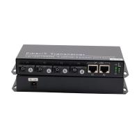 China 4 Port SC Fiber 2 Port RJ45 Gigabit Ethernet Switch Unmanaged Fiber Network Switch for sale