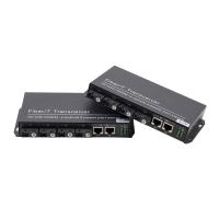 China 4 Port SC Fiber 2 Port RJ45 Gigabit Ethernet Switch Unmanaged Fiber Network Switch for sale