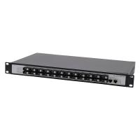 China 24 Port SC Fiber Switch With 2 Gigabit RJ45 Uplink Ports Media Converter for sale
