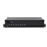 China HiFi Audio Fiber Extender 8 Channel Bidirectional XLR Audio Fiber Optic Extender for sale