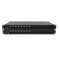 China HiFi Audio Fiber Extender 8 Channel Bidirectional XLR Audio Fiber Optic Extender for sale