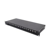 China 16 Channel Unidirectional XLR Fiber Extender Hi-Fi Audio Fiber Optic Extender for sale