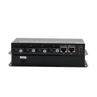 China 10/100Mbps Fiber Switch 4 SC Fiber Ports 2 RJ45 Ports Gigabit Uplink for sale