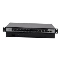 China Rackmount 24 Port SC Fiber Ethernet Switch With 2 Gigabit RJ45 Uplink Ports for sale