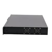 China Rackmount 100 Mbps Fiber Switch 16 Port SC Fiber 2 Gigabit RJ45 Uplink for sale