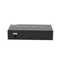 China 8 Port Ethernet Fiber Switch 100M SC Fiber Switch 2 RJ45 Ethernet Ports for sale