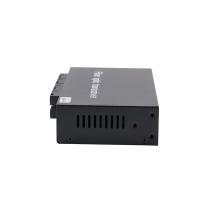 China 8 Port Ethernet Fiber Switch 100M SC Fiber Switch 2 RJ45 Ethernet Ports for sale