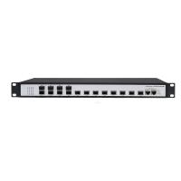 China 16 Port 100Mbps SFP Fiber Switch With 2 Gigabit RJ45 Uplink Ports 1U 19 Inch Rack for sale