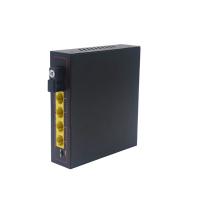 China Unmanaged POE Fiber Media Converter 1 SC 100M 4 Port AF POE Ethernet Transceiver for sale