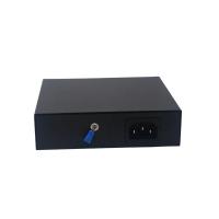 China Unmanaged POE Fiber Media Converter 1 SC 100M 4 Port AF POE Ethernet Transceiver for sale