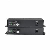 China Bidirectional Fiber Optic Extender 4 Channel RCA Audio Over Fiber Converter for sale