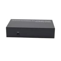 China Commercial SFP Fiber Switch 10 RJ45 Ports Gigabit Ethernet Copper To Fiber Media Converter for sale