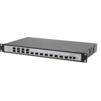China 1U Rackmount Gigabit Ethernet Fiber Switch 16SFP 2RJ45 Copper to Fiber Media Converter for sale