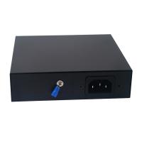 China 4 PoE Ports 2 Uplink 100 Mbps PoE Switch 4KV Surge Protection For CCTV Security System for sale