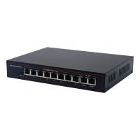 China 8 Port 100 Mbps POE Switch Built In 120W PoE Power Fast Ethernet PoE Switch for sale