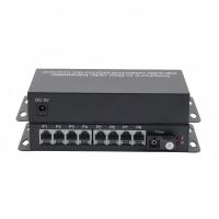 China 8 Channel Telephone Fiber Optic Extender RJ11 Analog PCM Telephony Over Fiber for sale