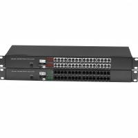 China Telephone 32 Channel Fiber Optical Multiplexer Rackmount Long Distance Voice Transmission for sale