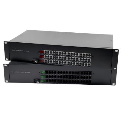 China 48 Channel Telephone Multiplexer Rack Mount Fiber Optic Multiplexer for sale