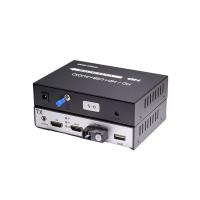 China 1080P 30Hz HDMI Over Fiber Optic Extender USB KVM HDMI Local Loop Stereo Audio TX RX Kit for sale