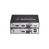 China 1080P 30Hz HDMI Over Fiber Optic Extender USB KVM HDMI Local Loop Stereo Audio TX RX Kit for sale