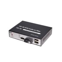 China 4K HDMI Fiber Extender KVM With USB Local Loopout 3.5mm Audio Single Fiber Up To 20Km for sale