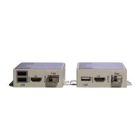 China 4K@30Hz SFP Port HDMI Fiber Optic Extender USB KVM Long Distance Signal Extender for sale