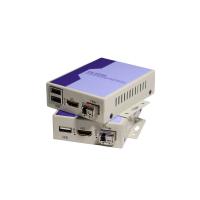 China 4K@30Hz SFP Port HDMI Fiber Optic Extender USB KVM Long Distance Signal Extender for sale