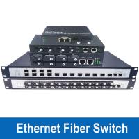 China Multi-Port Fiber Ethernet Switch 2/4/8/16/24 Port for sale