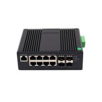 China L2 Managed Industrial Gigabit Network Switch 8 Port RJ45 4 SFP for sale