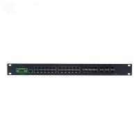 China L3 Managed Industrial 10G Fiber Ethernet Switch 6 10G SFP 8 1G SFP 24 Gigabit RJ45 for sale