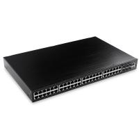 China L3 Managed Industrial 10G Switch 6×10G SFP 48×Gigabit RJ45 Ethernet Port Industrial Network Switch for sale