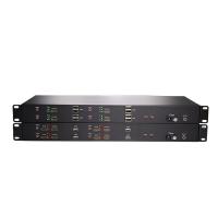 China 1080P HDMI Fiber Optic Extender 4x HDMI 4x Audio 4x USB KVM Loop Out Up to 20KM for sale