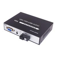 China VGA Fiber Optic Extender with Audio Long Distance Transmission up to 20KM for sale