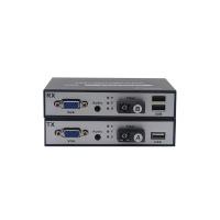 China VGA Fiber Optic Extender with Audio and USB Long Distance up to 20KM for sale