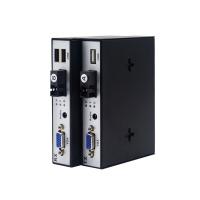 China VGA Fiber Optic Extender with Audio and USB Long Distance up to 20KM for sale