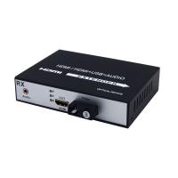 China SDI to HDMI Fiber Optic Extender with Independent Audio Long Distance Transmission Over Fiber for sale