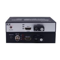 China SDI to HDMI Fiber Optic Extender with Independent Audio Long Distance Transmission Over Fiber for sale