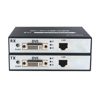China DVI Over Cat5e/Cat6 Network Ethernet Extender 1080P Video Transmitter Receiver Long Distance for sale