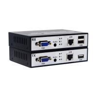 China VGA To Lan Extender over Cat5e/Cat6 with USB & Audio 1080P Long Distance Video Transmission Kit for sale