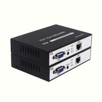 China VGA To Lan Extender over Cat5e/Cat6 with Audio 1080P Long Distance Video Transmission Network Cable Kit for sale